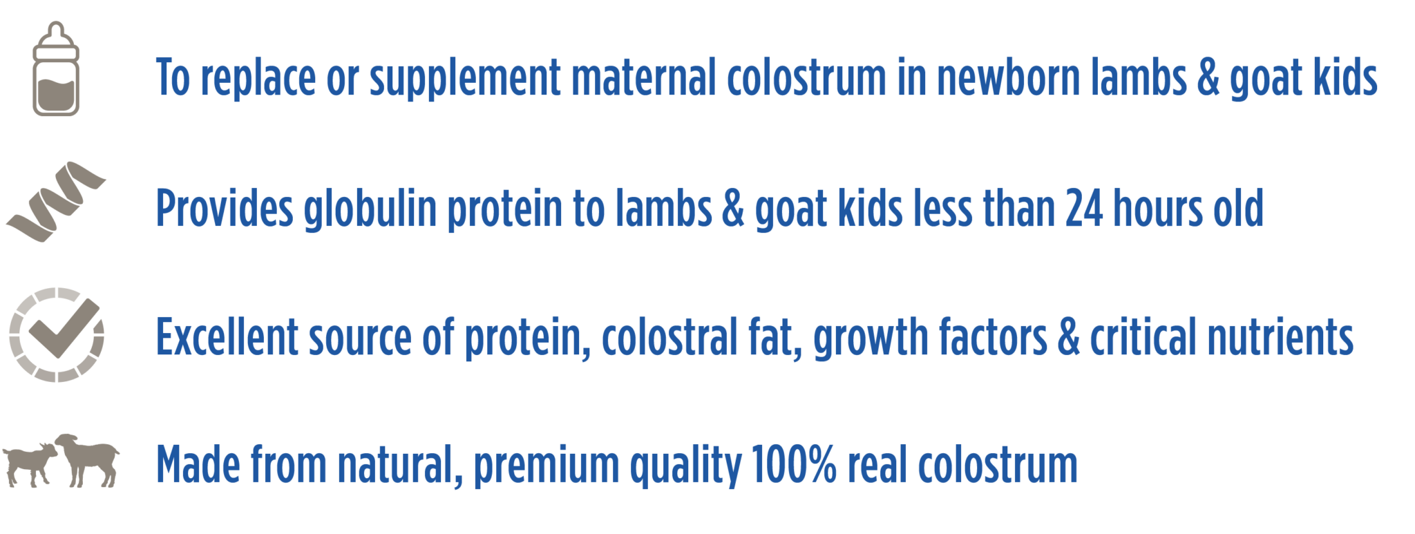 Lamb & Goat Kid Colostrum Replacer & Supplement – Country Companion